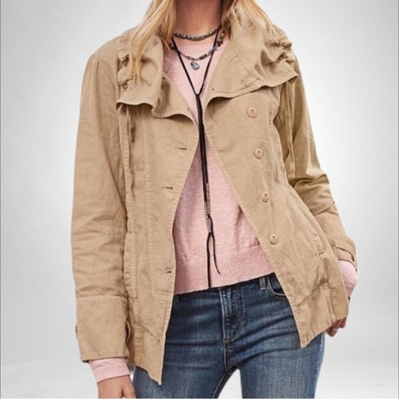 Sundance | Jackets & Coats | Sundance Every Angle Tan Linen Lightweight ...